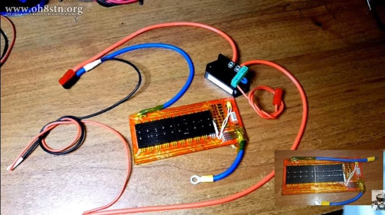 Портативный аккумуляторный блок для солнечных батарей с большой емкостью