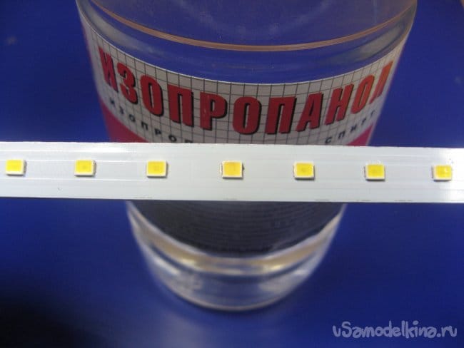 Пайка светодиодов утюгом