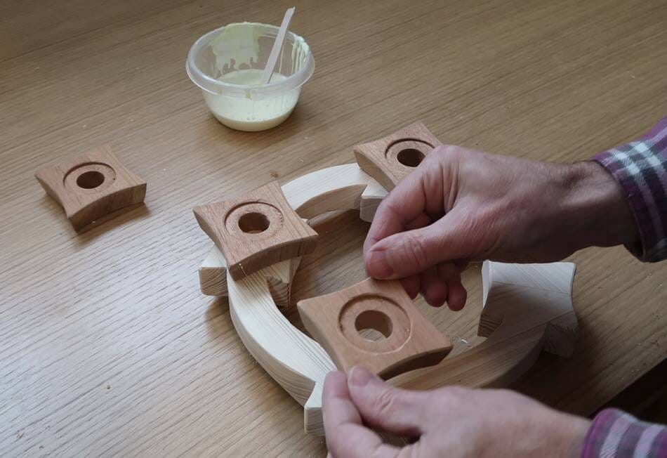 Рождественский подсвечник