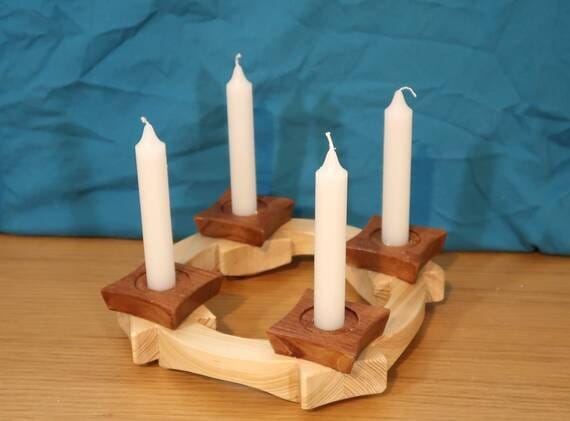 Рождественский подсвечник