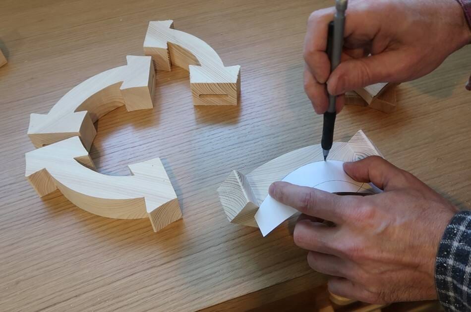 Рождественский подсвечник