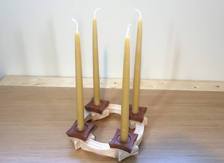 Рождественский подсвечник